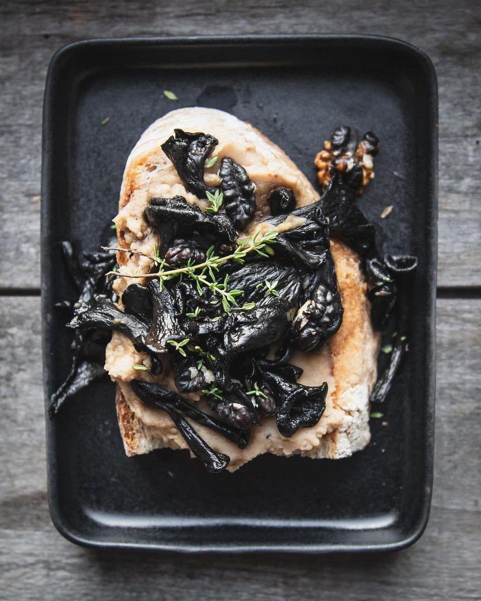how to cook black trumpet mushrooms
