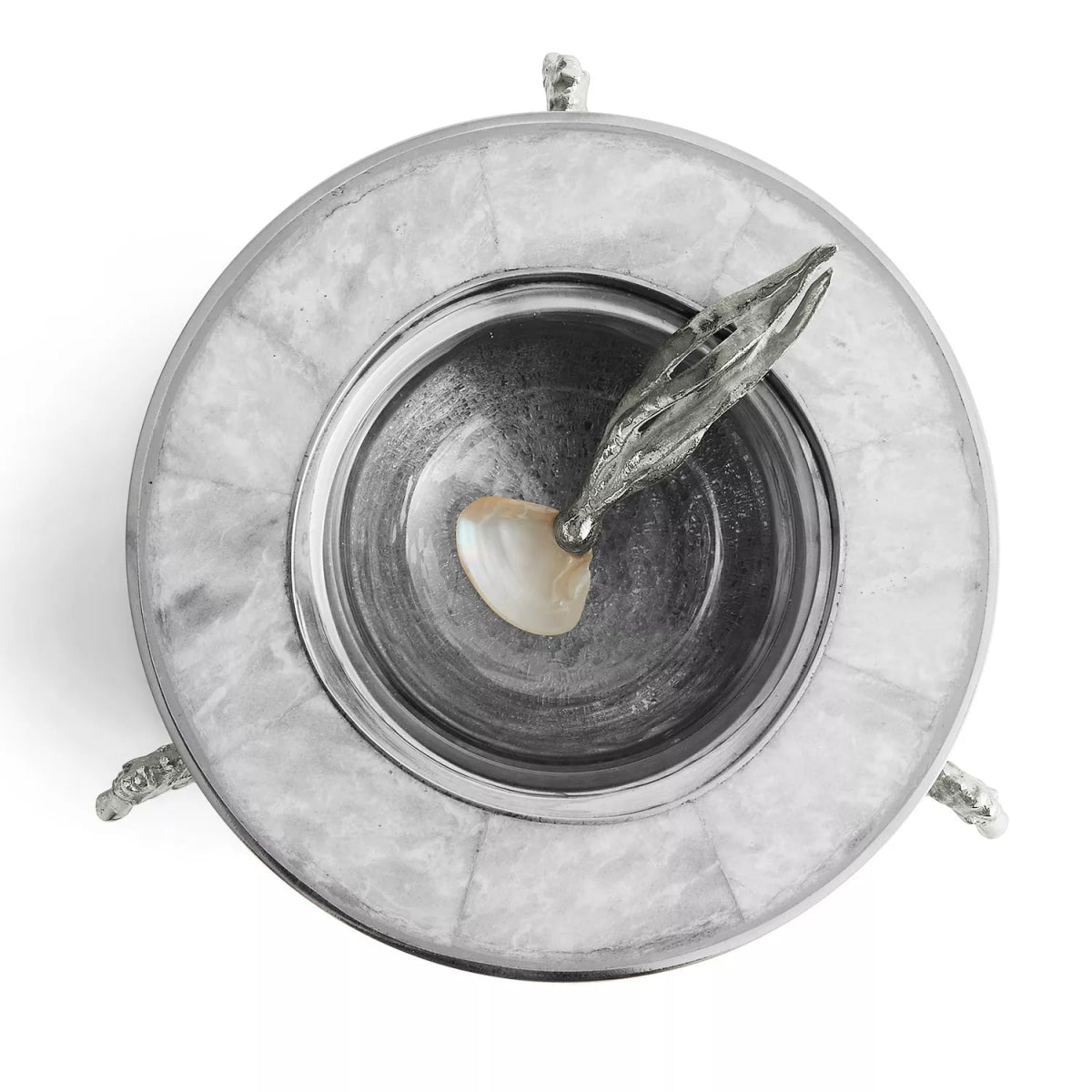 Luxury Ocean Reef Caviar Dish with Spoon | Pacific Wild Pick