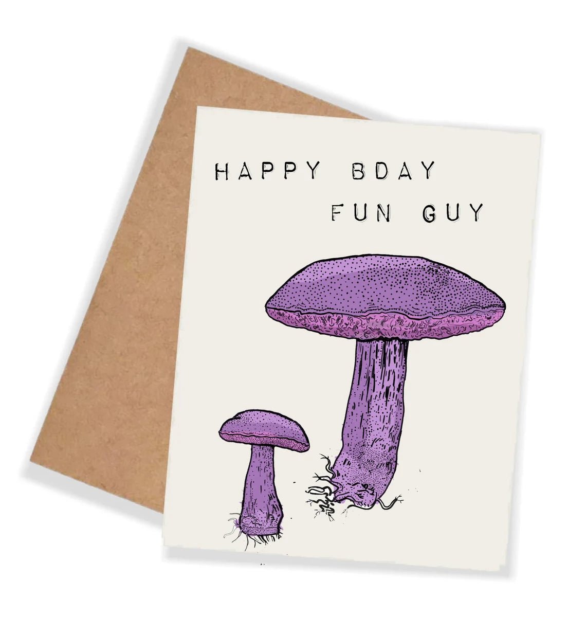 Happy Birthday Funguy - Birthday card | Pacific Wild Pick